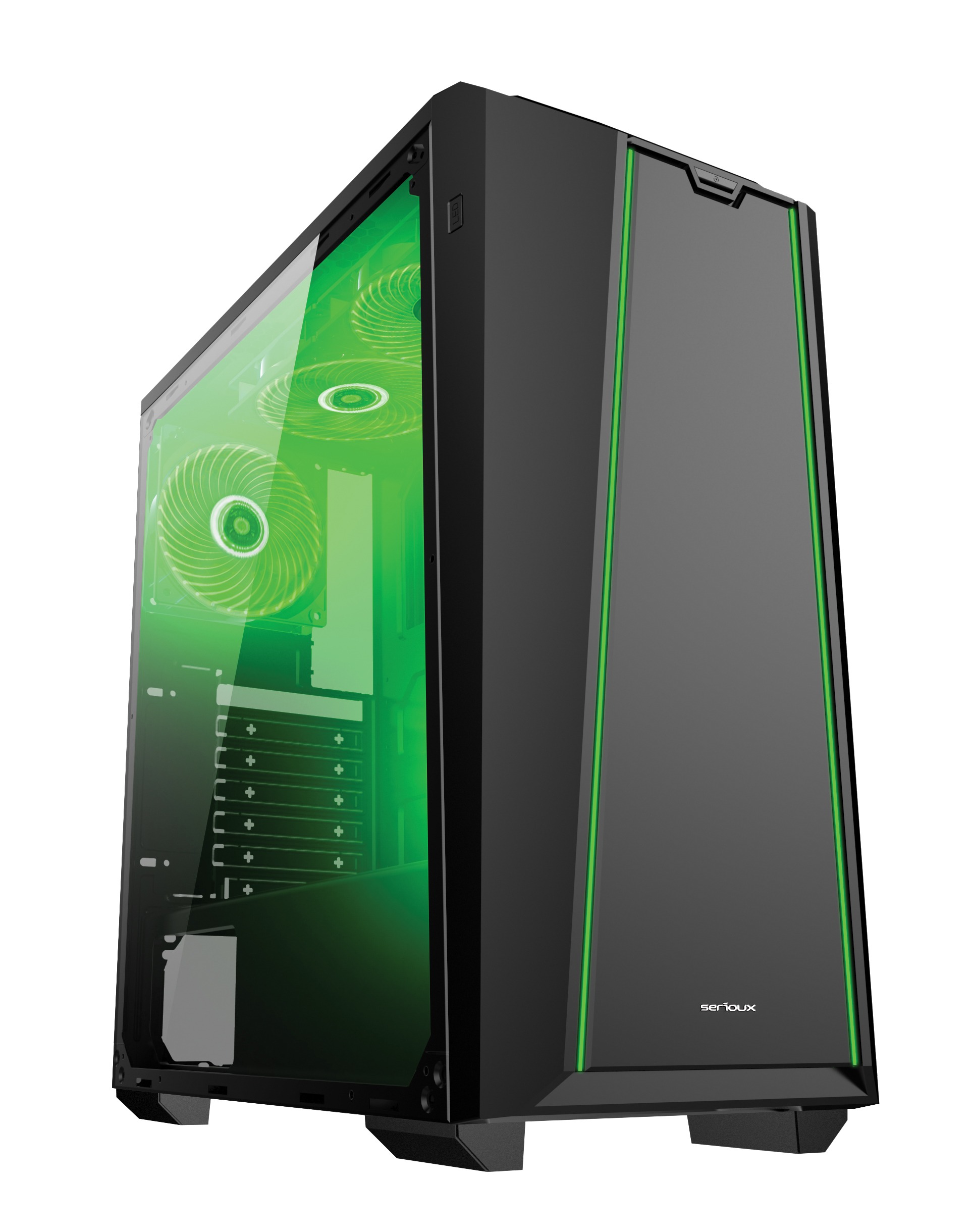 PC Case Tyron, Middle Tower – Serioux