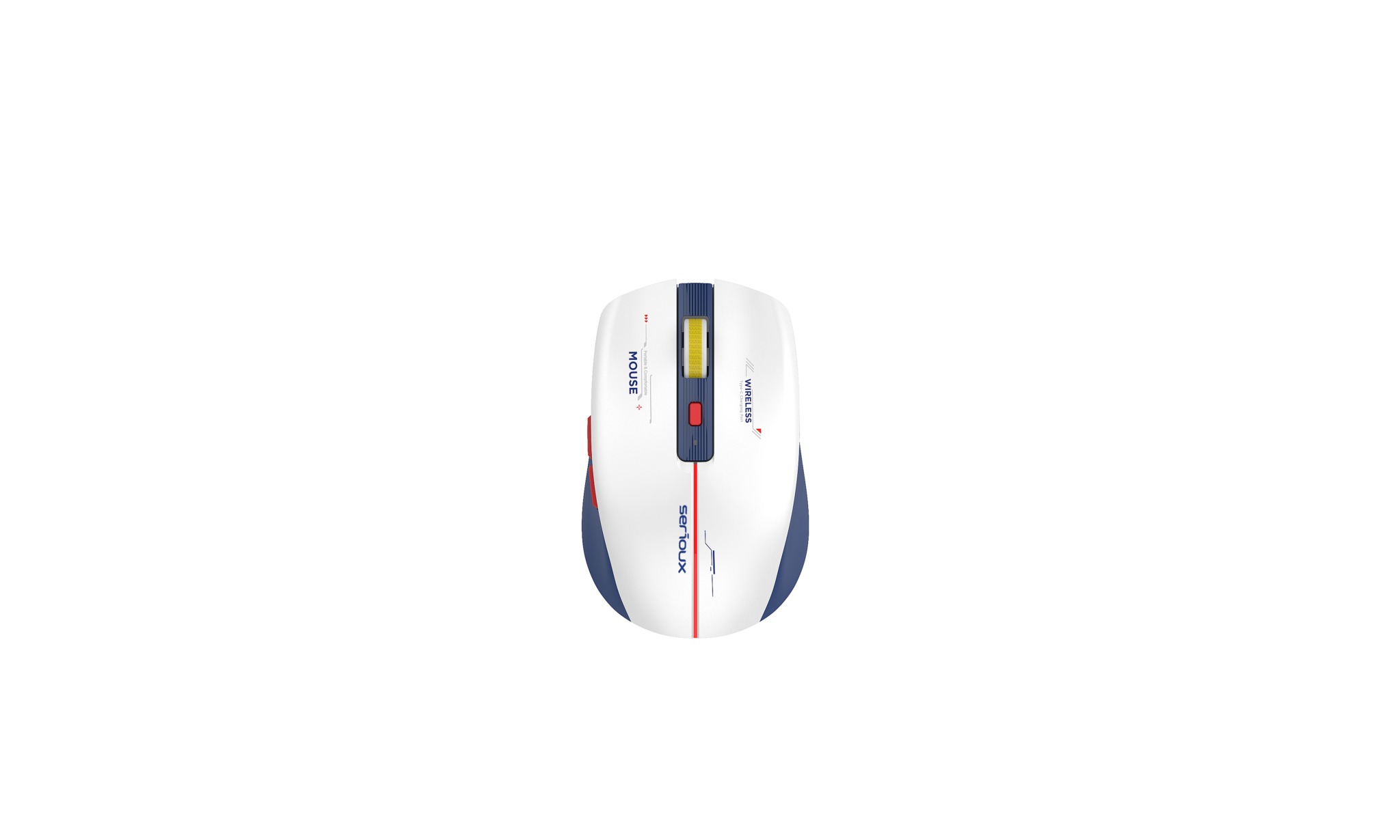 Mouse Serioux FLICKER 212, blue – Serioux